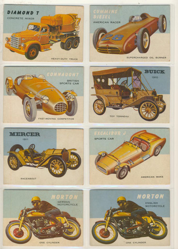 1954 Topps World On Wheels Set 160 #*SKU1980 - Scottsdale Cards