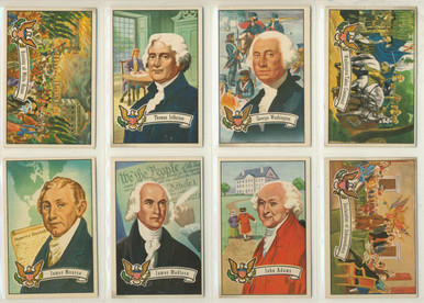 1956 Topps U.S. Presidents Set 36 #*sku1729 - Scottsdale Cards