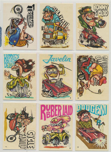 1970 Donruss R824-8 Odder Odd Rods Set 66 #* - Scottsdale Cards