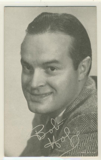Bob Hope Exhibit Card Lower Right Made in USA #* - Scottsdale Cards