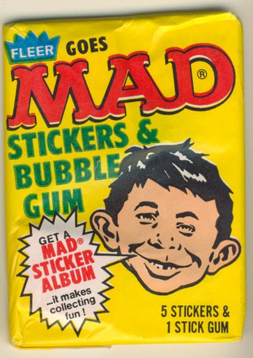 1983 Mad Stickers Wax Pack #*sku4104 - Scottsdale Cards
