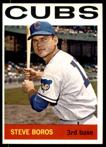 1964 Topps #131 Steve Boros Ex-Mint ID: 234815 - Scottsdale Cards 2021