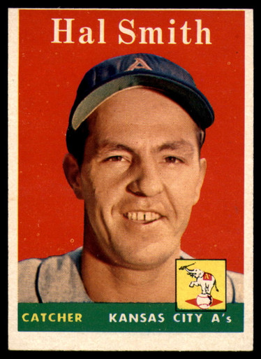 1958 Topps #257 Hal Smith Ex-Mint ID: 138758 - Scottsdale Cards 2021