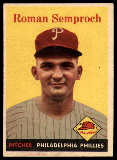 1958 Topps #474 Ray Semproch EX/NM RC Rookie ID: 107146 - Scottsdale ...