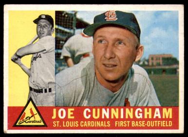 1960 Topps #40 Joe Cunningham Very Good ID: 239786 - Scottsdale Cards 2021