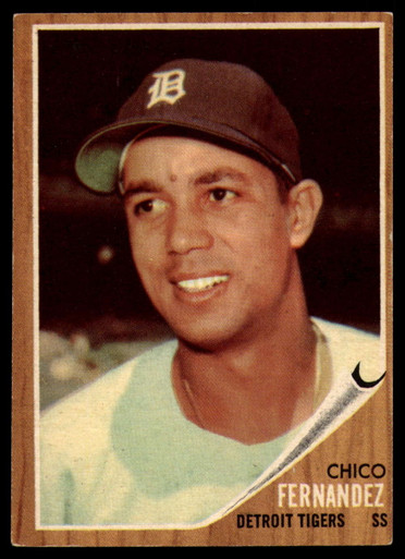 1962 Topps #173 Chico Fernandez EX/NM ID: 110881 - Scottsdale Cards 2021