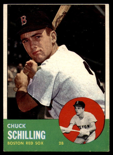 1963 Topps # 52 Chuck Schilling EX/NM ID: 113024 - Scottsdale Cards