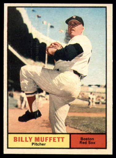 1961 Topps #16 Billy Muffett EX/NM ID: 111970 - Scottsdale Cards 2021