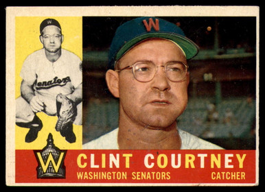 1960 Topps #344 Clint Courtney Excellent ID: 139377 - Scottsdale Cards 2021