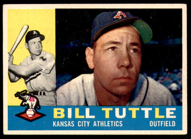 1960 Topps #367 Bill Tuttle Excellent ID: 197316 - Scottsdale Cards