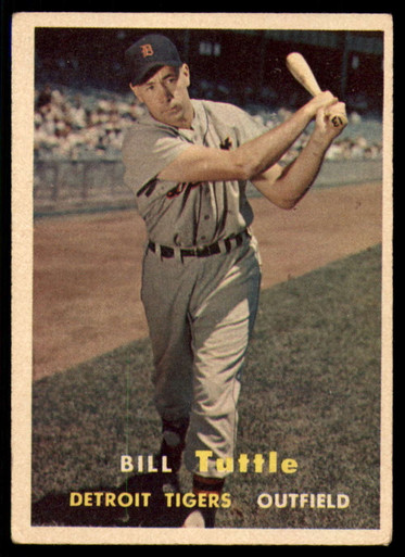 1957 Topps #72 Bill Tuttle EX++ ID: 60084 - Scottsdale Cards 2021