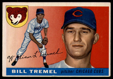 1955 Topps #52 Bill Tremel EX RC Rookie - Scottsdale Cards 2021