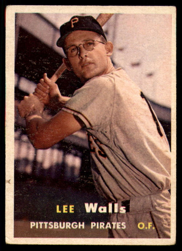 1957 Topps #52 Lee Walls EX ID: 59972 - Scottsdale Cards 2021