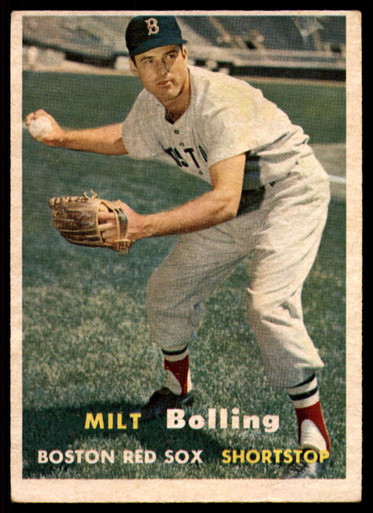 1957 Topps #131 Milt Bolling EX++ ID: 60504 - Scottsdale Cards 2021