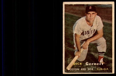 1957 Topps #202 Dick Gernert EX++ ID: 61137 - Scottsdale Cards 2021