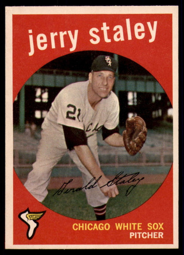 1959 Topps #426 Jerry Staley EX/NM ID: 86628 - Scottsdale Cards 2021