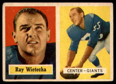1957 Topps #122 Ray Wietecha DP VG/EX - Scottsdale Cards