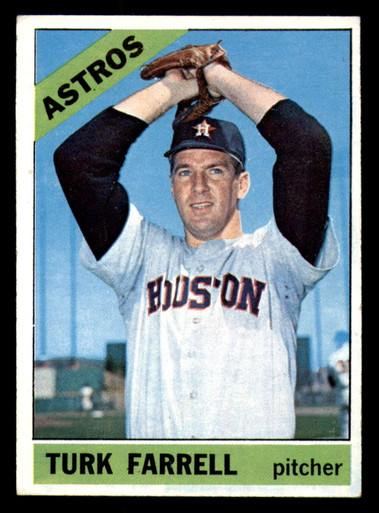 1966 Topps #377 Turk Farrell Excellent+ Astros ID:310943 - Scottsdale ...