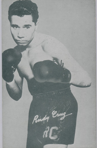 1947/1966 Boxing Exhibit Randy Cruz