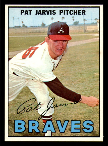 1967 Topps #57 Pat Jarvis Ex-Mint RC Rookie ID: 316195 - Scottsdale ...