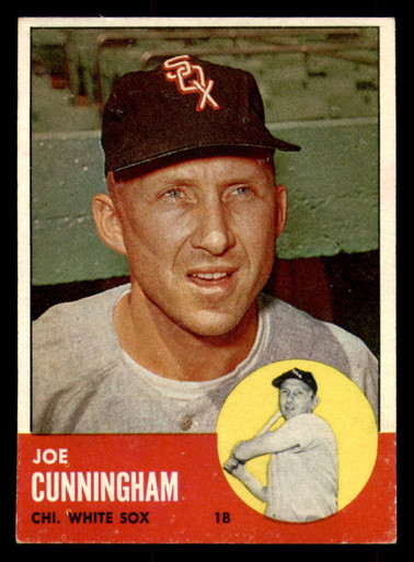 1963 Topps #100 Joe Cunningham Excellent+ White Sox ID:322172 ...