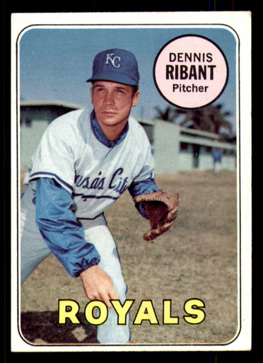 1969 Topps #463 Dennis Ribant Excellent+ ID: 332661 - Scottsdale Cards 2021