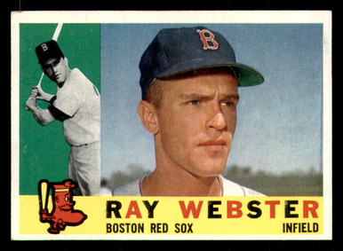 1960 Topps #452 Ray Webster Ex-Mint ID: 338214 - Scottsdale Cards