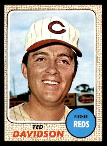 1968 Topps #48 Ted Davidson Ex-Mint ID: 346662 - Scottsdale Cards 2021