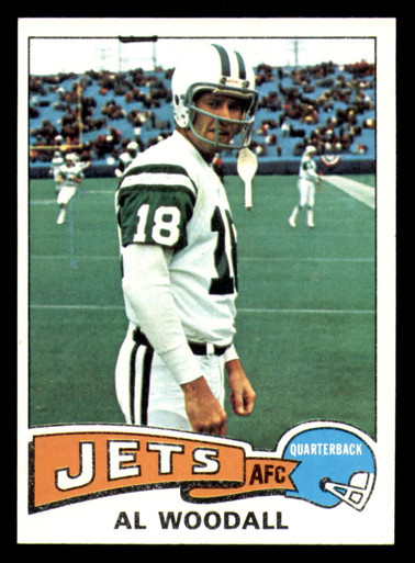 1975 Topps #287 Al Woodall Ex-Mint - Scottsdale Cards 2021