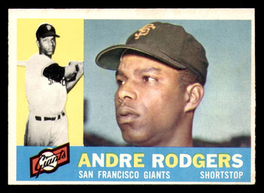 1960 Topps #431 Andre Rodgers Ex-Mint - Scottsdale Cards 2021