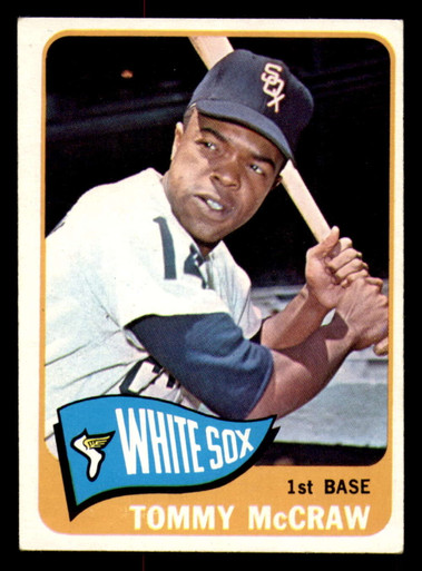 1965 Topps #586 Tommy McCraw Excellent+ SP - Scottsdale Cards 2021