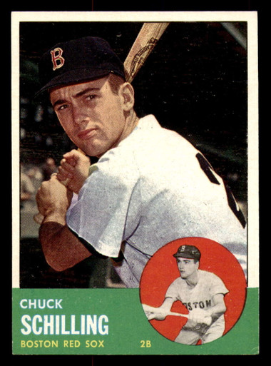 1963 Topps #52 Chuck Schilling Excellent+ - Scottsdale Cards 2021