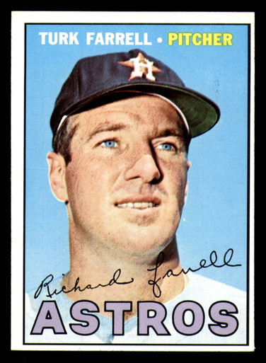 1967 Topps #190 Turk Farrell Near Mint Set Break - Scottsdale Cards 2021