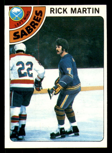 1978-79 Topps #80 Rick Martin Near Mint - Scottsdale Cards 2021