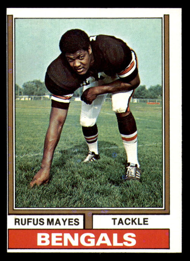 1974 Topps #61 Rufus Mayes Ex-Mint - Scottsdale Cards 2021