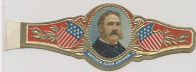 c1900's T350 Cigar Bands U.S> Presidents Chester A. Arthur #*sku35538