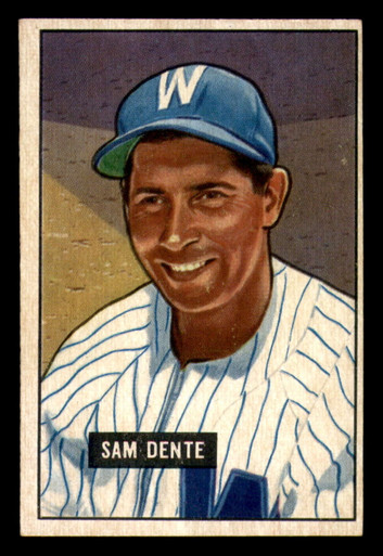 1951 Bowman #133 Sam Dente Excellent+ - Scottsdale Cards 2021