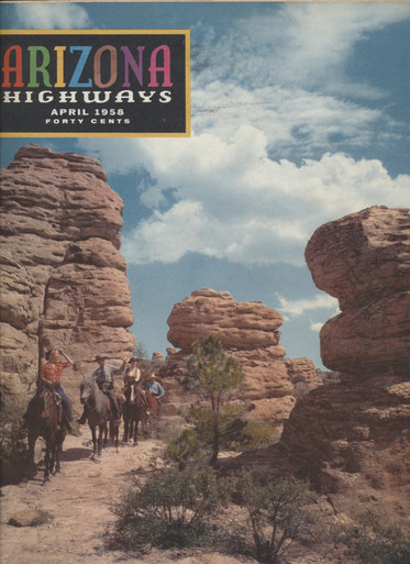 1975 Arizona Highways Magazine April 1958 Flowers #*sku35932