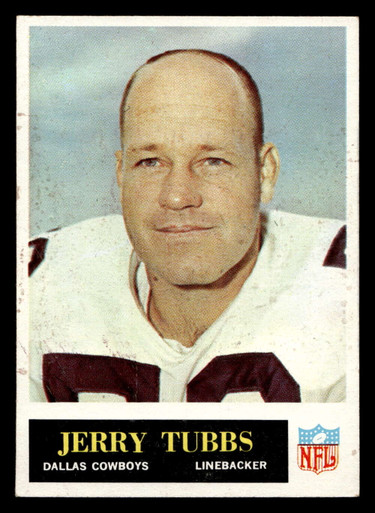1965 Philadelphia #55 Jerry Tubbs Ex-Mint ID: 400912 - Scottsdale Cards ...