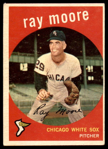 1959 Topps #293 Ray Moore EX++ ID: 67922 - Scottsdale Cards 2021