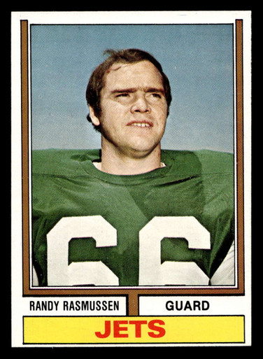 1974 Topps #306 Randy Rasmussen Near Mint - Scottsdale Cards