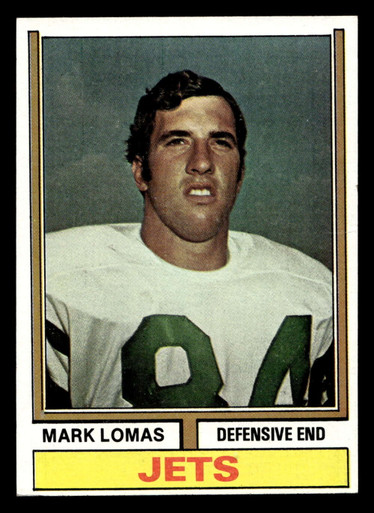 1974 Topps #455 Mark Lomas Near Mint - Scottsdale Cards