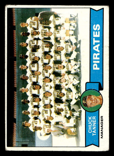 1979 Topps #244 Chuck Tanner MG Very Good Marked - Scottsdale Cards 2021