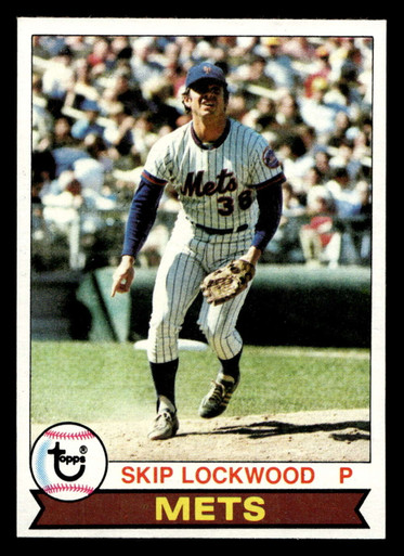 1979 Topps #481 Skip Lockwood Near Mint - Scottsdale Cards 2021