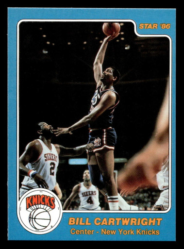 1985-86 Star #167 Bill Cartwright Near Mint - Scottsdale Cards 2021