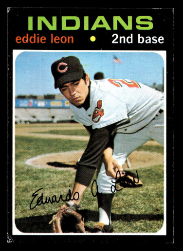 1971 Topps #252 Eddie Leon VG-EX - Scottsdale Cards 2021