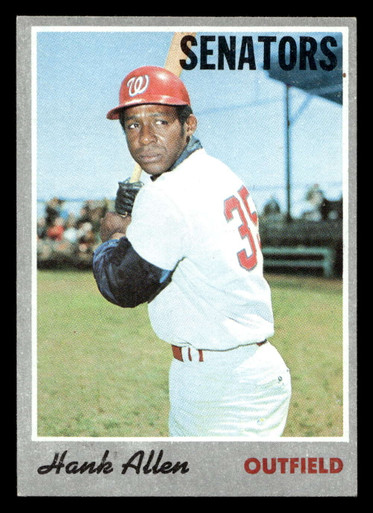 1970 Topps #14 Hank Allen Ex-Mint ID: 418733 - Scottsdale Cards 2021