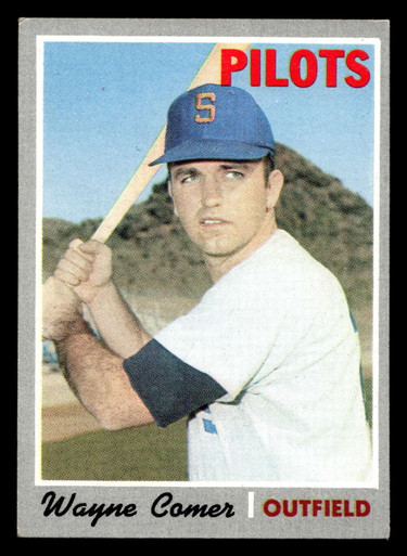 1970 Topps #323 Wayne Comer Excellent+ ID: 419709 - Scottsdale Cards 2021