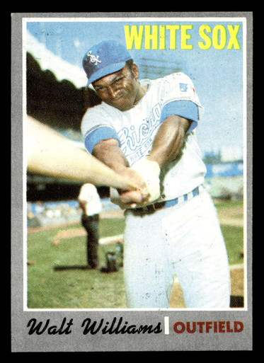 1970 Topps #395 Walt Williams Near Mint ID: 419923 - Scottsdale Cards 2021