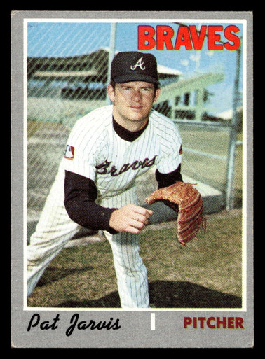 1970 Topps #438 Pat Jarvis Excellent+ - Scottsdale Cards 2021